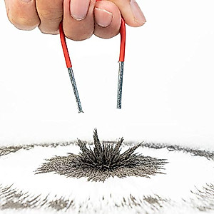 SPACECARE Magnetic Iron Powder Filings for Magnet Education and School Projects, Storage Jar (12 Ounces) with Shaker Lid, 1 Pack