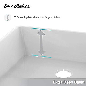 Swiss Madison SM-KS243 Delice 30x18 Farmhouse Sink