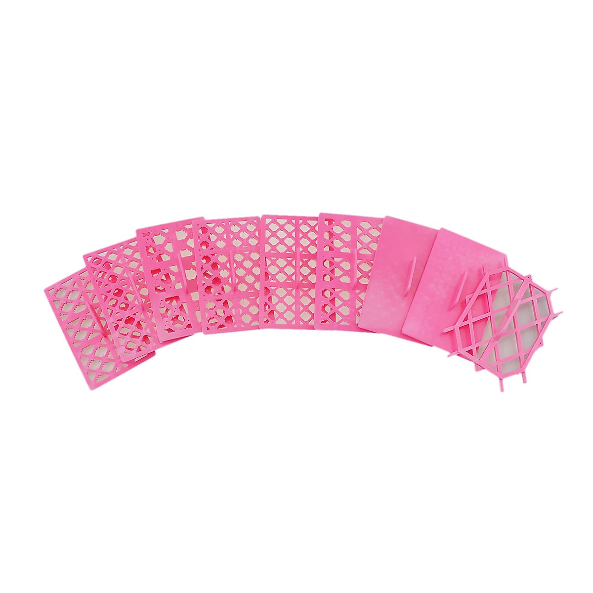 meizhouer 9pcs/set Embosser Fondant Cake Baking Sugarcraft Decorating Mold Cookie Tools Mold Home Kitchen Accessories