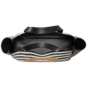 OrganizedBag Dillon Printed Handbag Organizer, Black Lips