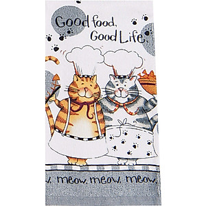 Kay Dee Designs R2630 Happy Cat Good Life Terry Towel