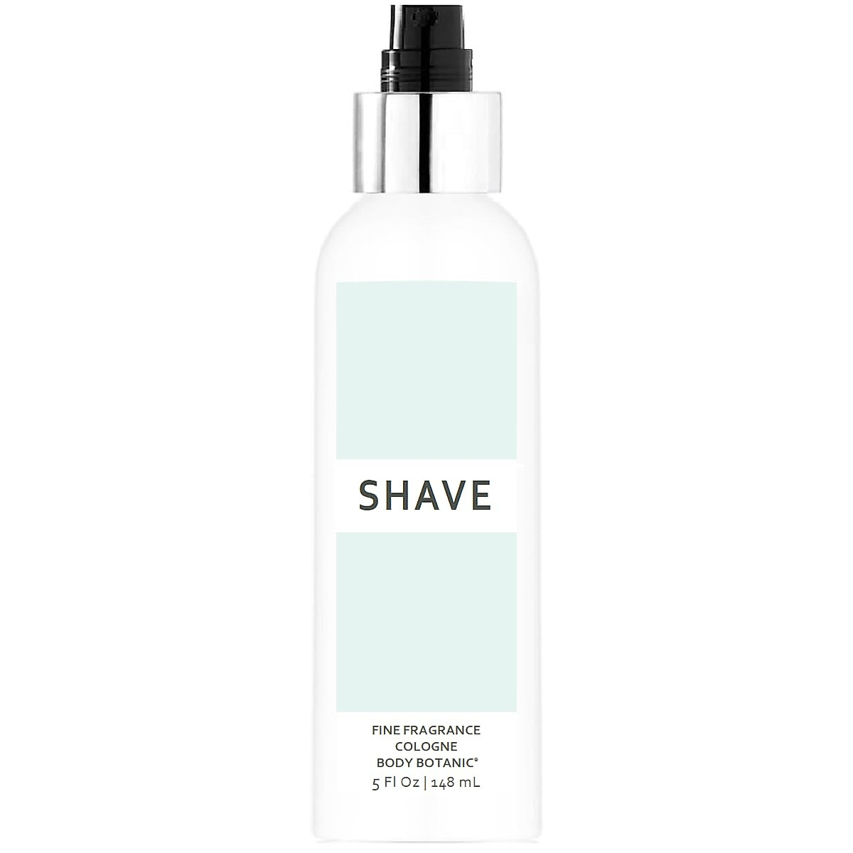 SHAVE Men's Collection Fine Fragrance Cologne Mist by Body Botanic 5 Fl Oz 148 ML - Made with Botanicals and a Barber Shoppe Blend of Fresh Bergamot, Lime, Basil Leaf, Oak Moss & White Patchouli