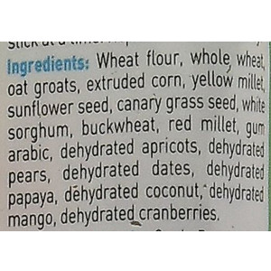 Living World Cockatiel Fruit Treat Sticks, 4-Ounce