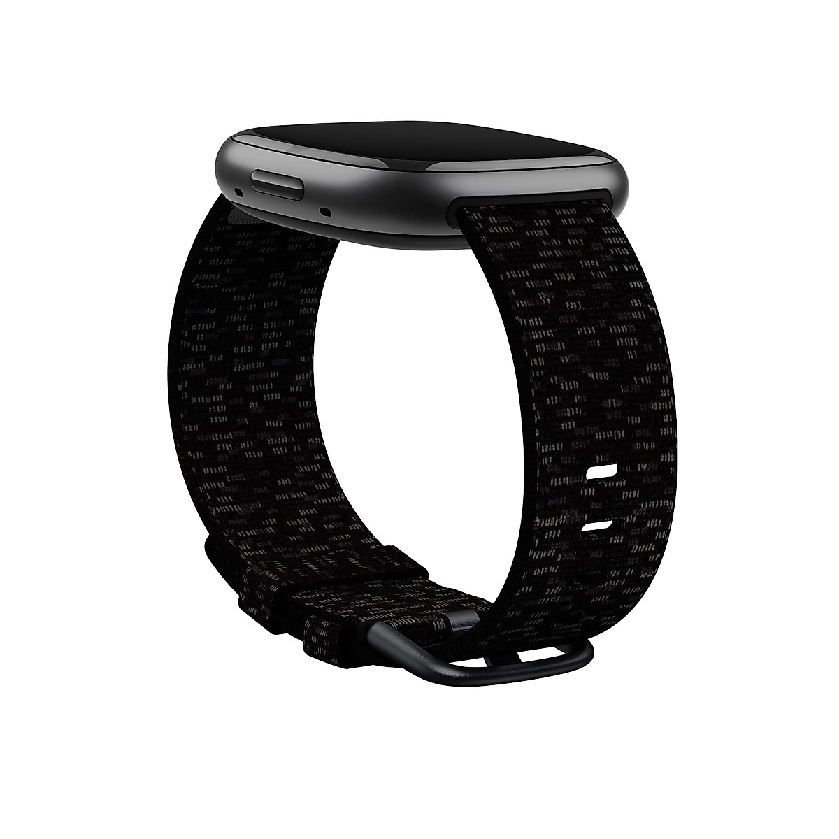 Fitbit Versa 3/sense,woven Band,charcoal,large
