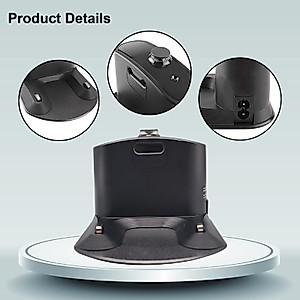 Roomba Charging Base, Roomba Charger Dock, Replacement Roomba Docking Station for irobot Roomba e5 e6 i8 i7 i6 i4 i3 i1 500 600 700 800 900 Series -Charger ADF-N1 17170 17064 4452369