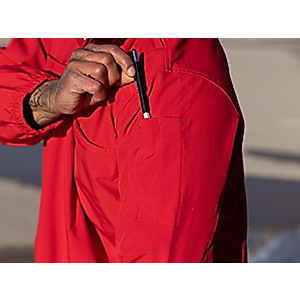 Propper 1/4 Zip Soft Shell Job Shirt, Red, Extra Large Regular