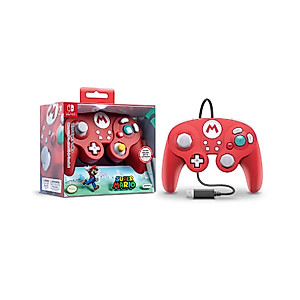 Wired Fight Pad Pro - Official Nintendo Switch Controller - Classic Gamecube Style Retro Controller - Perfect for Super Smash Bros & Mario Party - OLED Compatible