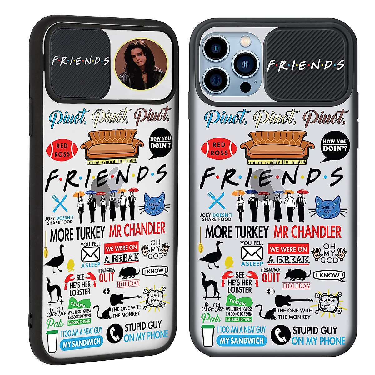 Joyleop Friends Case for iPhone 13 Pro Max 6.7",Trendy Cover Unique Design Fun Funny Hypebeast Cool Designer Aesthetic Fashion Stylish Pretty Cases for Girls Boys Men Women for iPhone 13 Pro Max