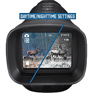 Barska NV-1 Night Vision Infrared Digital Monocular - Small, Compact, and Lightweight Design