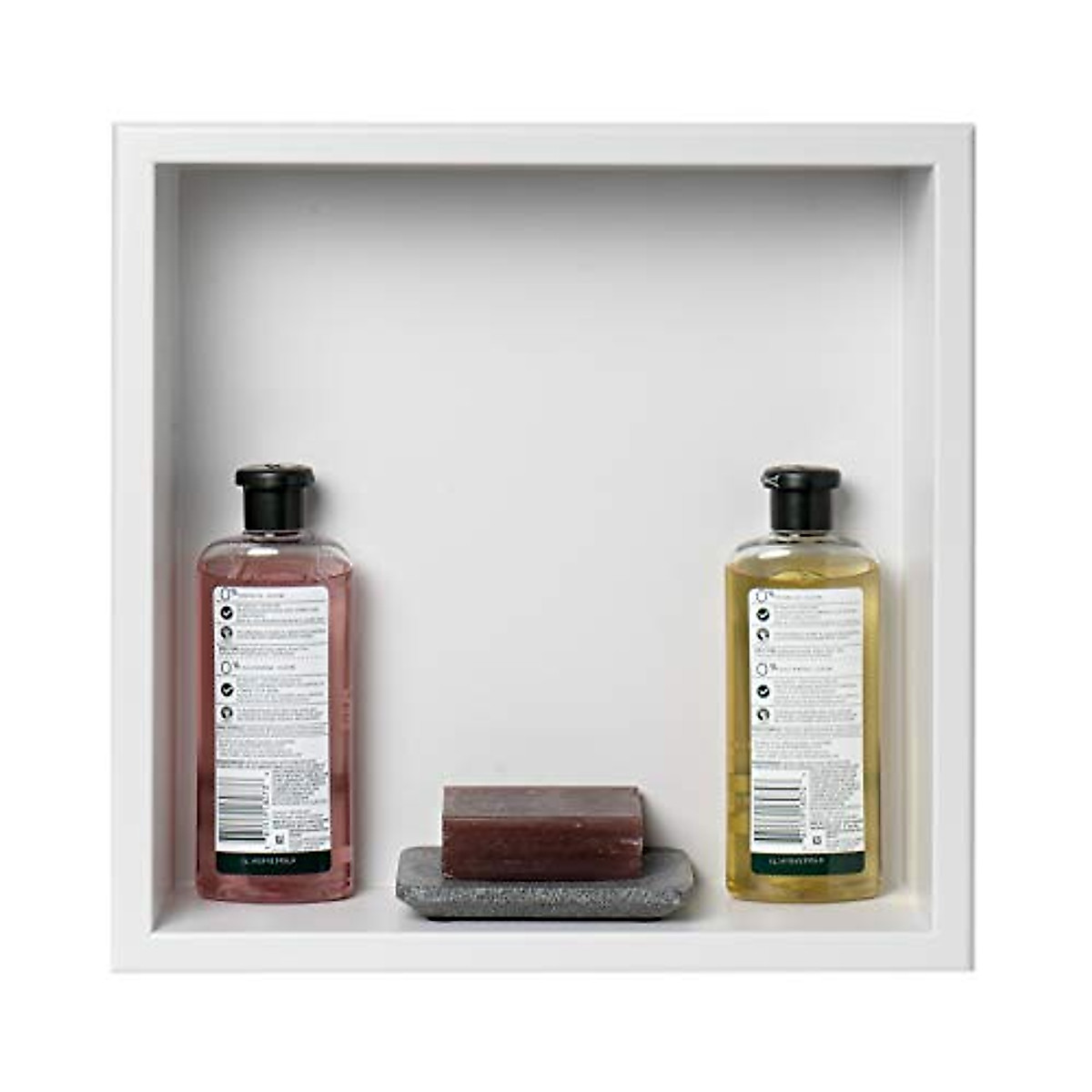 ALFI brand ABNC1616-W Shower Niche, 16"L x 16"W x 4"H, Matte White