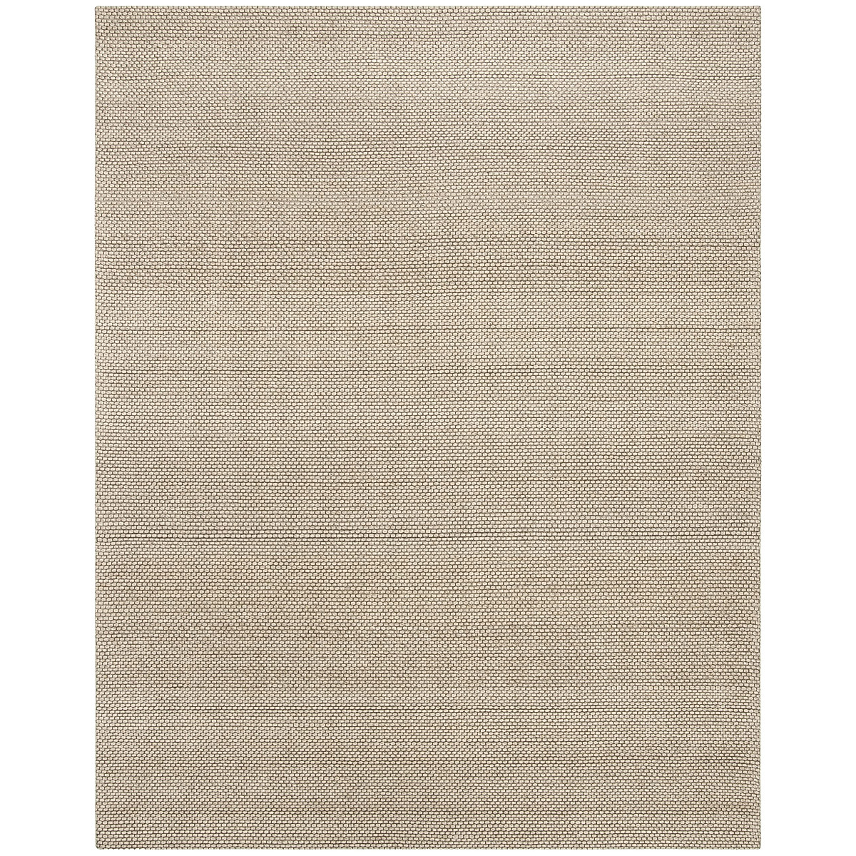 SAFAVIEH Natura Collection X-Large Area Rug - 11' x 15', Beige, Handmade Wool, Ideal for High Traffic Areas in Living Room, Bedroom (NAT801B)