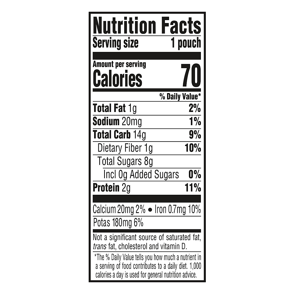 Gerber Organic for Toddler Plant-Tastic Pouches Variety Pack (6 CT (Pack of 1), Banana Berry)