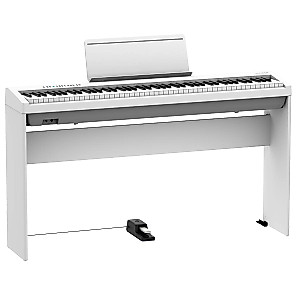 Roland FP-30X Digital Piano with Built-in Powerful Amplifier and Stereo Speakers. Rich Tone and Authentic Ivory 88-Note PHA-4 Keyboard for unrivalled Acoustic Feel and Sound. (FP-30X-WH), White