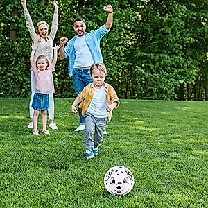 EVERICH TOY Soccer Ball Size 2 Soccer Balls for Kids-Sport Ball for Toddlers-Backyard Lawn Sand Outdoor Toys for Boys and Girls,Including Pump