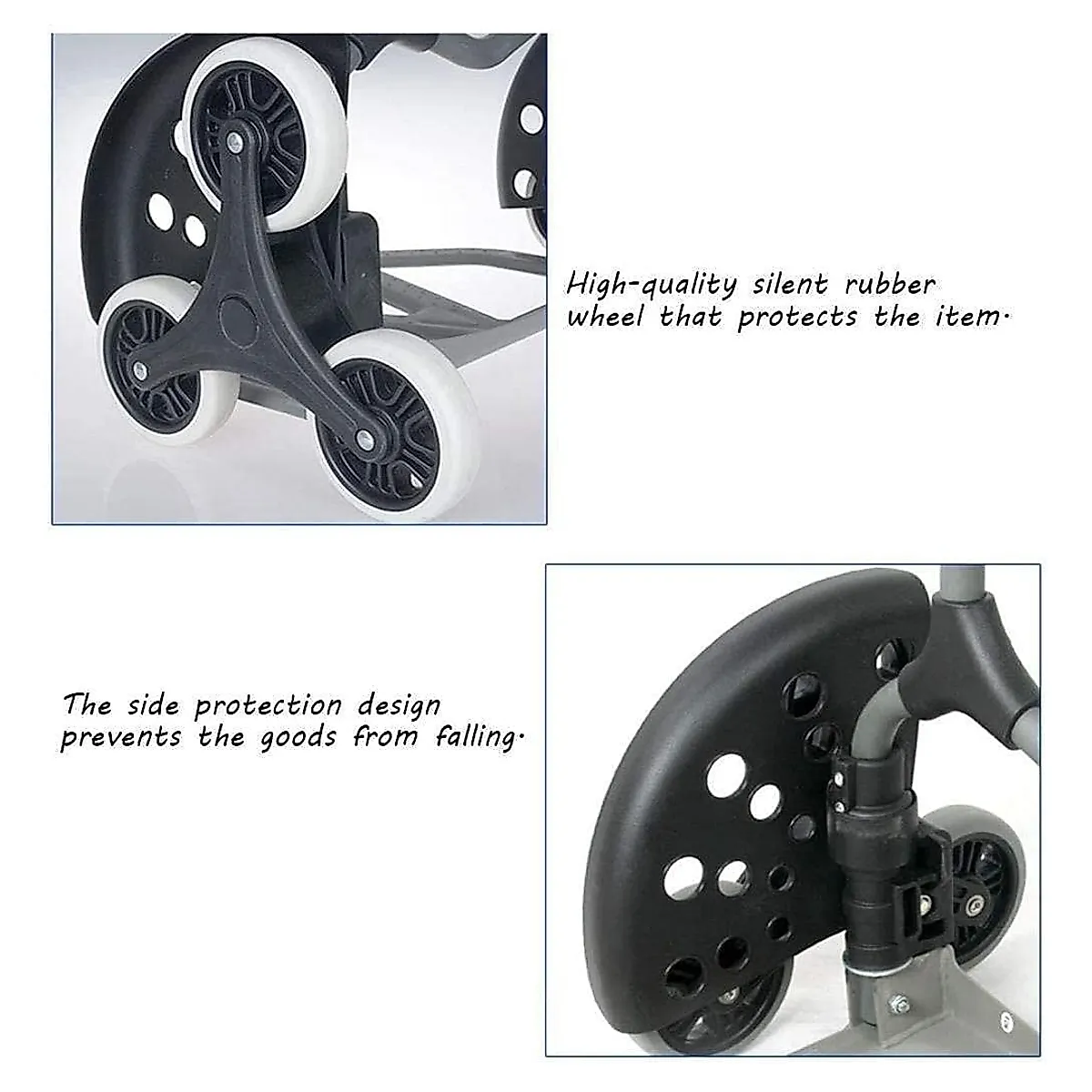 Generic Hand Trucks Platform Trucks Service Carts Shopping Cart Luggage Cart, Maximum Load 80Kg/176lb