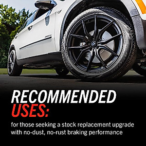 Power Stop CRK8621 Z17 Front Coated Rotor Kit-Coated Brake Rotors, Ceramic Brake Pads For Kia Optima 2017 [Model Specific]