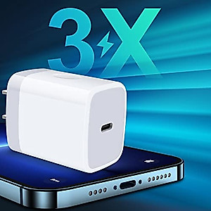 20W USB C Wall Charger Cube 4A Single Port Wall Plug Travel Fast Charging Block Box Adapter for Samsung Galaxy A12 A11 A21 A13 A53 5G,A73 S22 S21 A01 A52 A42 A03S A02S,Z Fold 4/Flip 3; iPhone 14 13,12