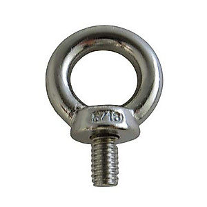US STAINLESS Stainless Steel 316 Lifting Eye Bolt 5/16" UNC Marine Grade Heavy Duty Pitch of 18