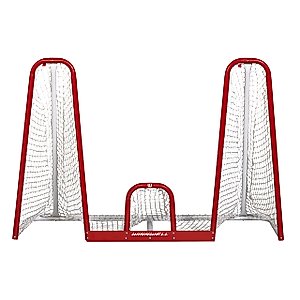 Winnwell Hockey Skill Training Net- 72" Heavy Duty Shooter Tutor Hockey Net with 1.5" Posts, Equipment to Help Improve Shot Accuracy for Kids, Teens, Adult Players