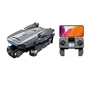 RKSTD Drone With Camera For Adults - HD FPV RC Drone, Without Obstacle Avoidor, Foldable RC Drone Altitude Hold, Headless Mode, Brushless Motor, Follow Me, Gift For Adult Beginners
