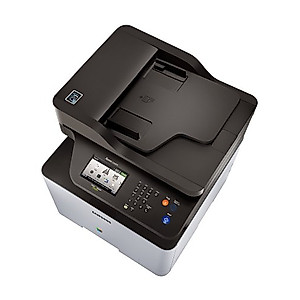 Samsung Xpress C1860FW Color Laser MFP (19 ppm) (533 MHz) (256 MB) (8.5" x 14") (9600 x 600 dpi) (Max Duty Cycle 40000 Pages) (p/s/c/f) (USB) (Ethernet) (Wireless) (Touchscreen) (250 Sheet Input Tray) (1 Sheet Multipurpose Tray) (50 Sheet ADF)