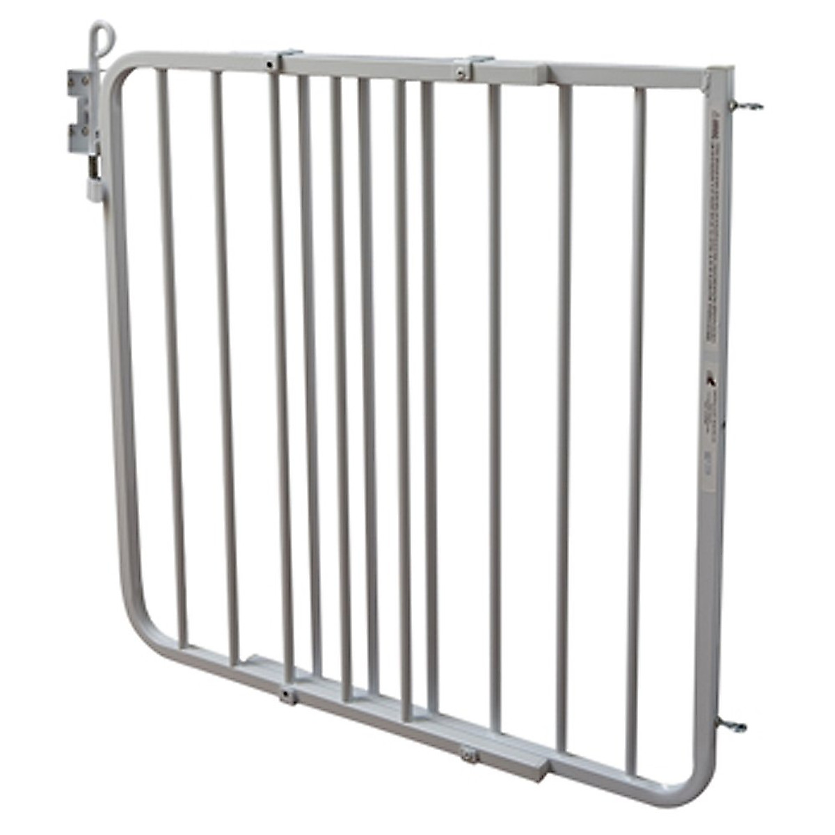 Cardinal Gates MG15 Auto-Lock Baby Gate - Adjustable Indoor Dog Gate - Aluminum Safety Gate for Kids & Pets - 26.5 to 40.5 Inches Wide - White