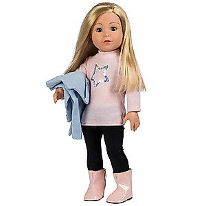 Adora Amazon Exclusive Fun Collection Amazing Girls 18” Baby Doll with Trendy and Changeable Outfit that Fits Most 18” Dolls, Made in Soft Vinyl Premium Material - Starlet Harper
