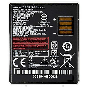 Arlo Rechargeable Camera Battery - Arlo Certified Accessory - Works with Arlo Ultra, Ultra 2, Pro 3 and Pro 4 Cameras - VMA5400