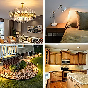 G4 LED Bulb 12V AC/DC 5W Equivalent to 40W Halogen Bulb, T3 JC Type Bi-Pin Base, Warm White 2700K G4 Bulb for Outdoor Landscape Lighting Deck Stair Step Path Paver Lights, Home Lighting, (6 Pack)