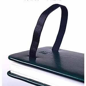 BAOHONG Academy' Watercolor Journal, PU Leather Cover, 24 Sheets Sized 6.2" x 9.4", Cold Press Academy Grade Watercolor Paper, 100% Cotton 140 lb (300 GSM), Travel Art Journal