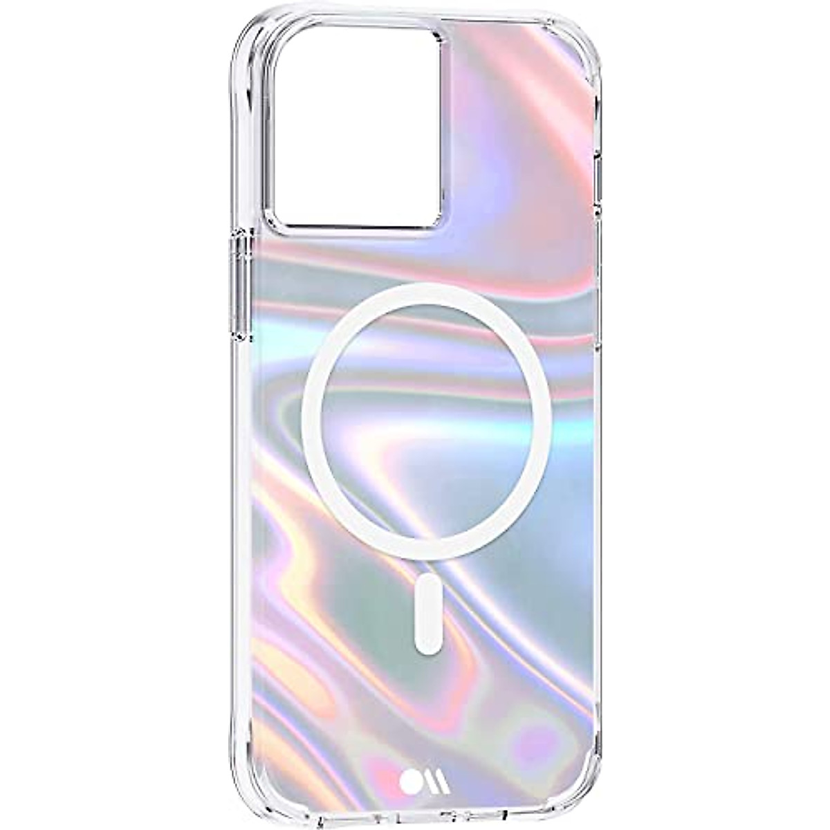 Case-Mate iPhone 13 Pro Max Case [10ft Drop Protection] [Compatible with MagSafe] Soap Bubble Phone Case for iPhone 13 Pro Max - Luxury Iridescent Swirl Effect, Slim, Shock Absorbing, Anti Scratch