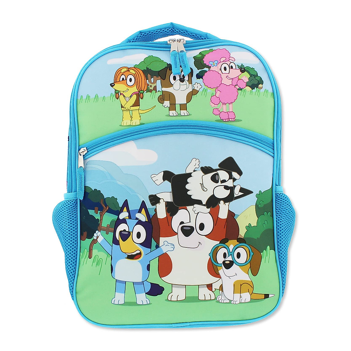 Bluey Kids 16 Inch School Backpack (One Size, Blue)