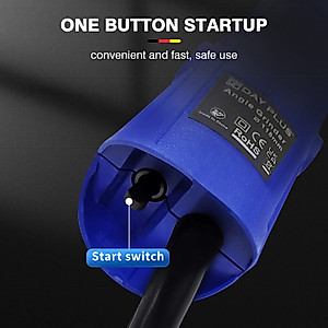 Grinder Power Tools, 21V Cordless Angle Grinder w/Li-Ion Battery & Fast Charger, 10000RPM Power Grinder, 2-Position Handle Battery Grinder Tool set for Metal Wood