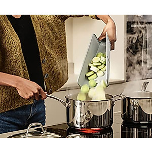 Joseph Joseph Chop2Pot Plus Folding Chopping Board (Regular) - Pale Blue Medium