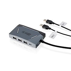 IOGEAR KeyMander 2 3Play Keyboard/Mouse Sharing Switch for PC and Game Consoles - GES1337