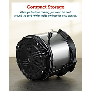 COSORI Electric Pressure Cooker, 9-in-1 Multi Cooker, 13 Presets, Rice Cooker, Slow Cooker, Sauté, Sous Vide, Sterilizer with Cookbook & Online Recipes, Dishwasher Safe, 1100W, Stainless Steel, 6QT