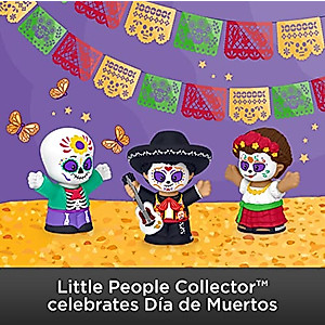 Little People Collector Día De Muertos Special Edition Set In A Display Gift Package for Adults & Kids, 3 Figures
