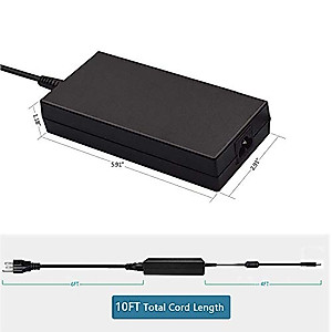 180W 19.5V 9.23A AC Power Adapter Charger Cord fit for Dell Alienware 15 R3 M14X M15X Precision 7510 Precision 17 7710 M4600 M4700 M4800 74X5J JVF3V DA180PM111 Laptop