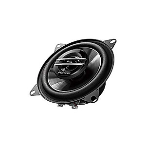 PIONEER TS-G1020S 420 Watts Max Power 4" 2-Way G-Series Coaxial Full Range Car Audio Stereo Speakers with ALPHASONIK Earbuds