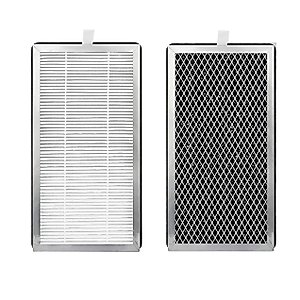 Fette Filter - Premium True Hepa H13 Replacement Filter Compatible with MA Air Purifer 15 with 3 Stage Filtration System for models 15-W1 15-S1 15-B1 15-W2 15-S2 15-B2 (Pack of 2)