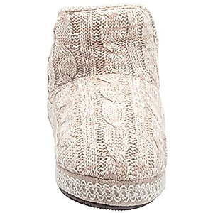 MUK LUKS Women's Leigh Slipper, Fairy Dust/Ivor, Medium