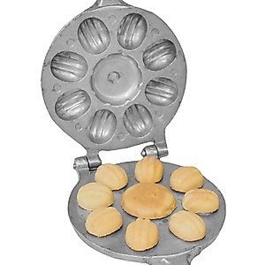 Walnut Cookie Mold Maker 8+1 flower - Walnut Cookie Maker - Oreshki Mold Maker - Орешница - Oreshki Maker - Oreshki Cookie mold - Walnut Cookie Form - Oreshnitsa Maker - Walnut Cookie Molds