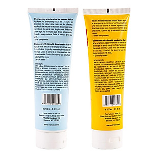 "Verseo Hair Strengthening Shampoo and Conditioner for Men and Women - Natural Scent - 8.5 oz Each - Unisex - For Hair Growth & Nourishing"