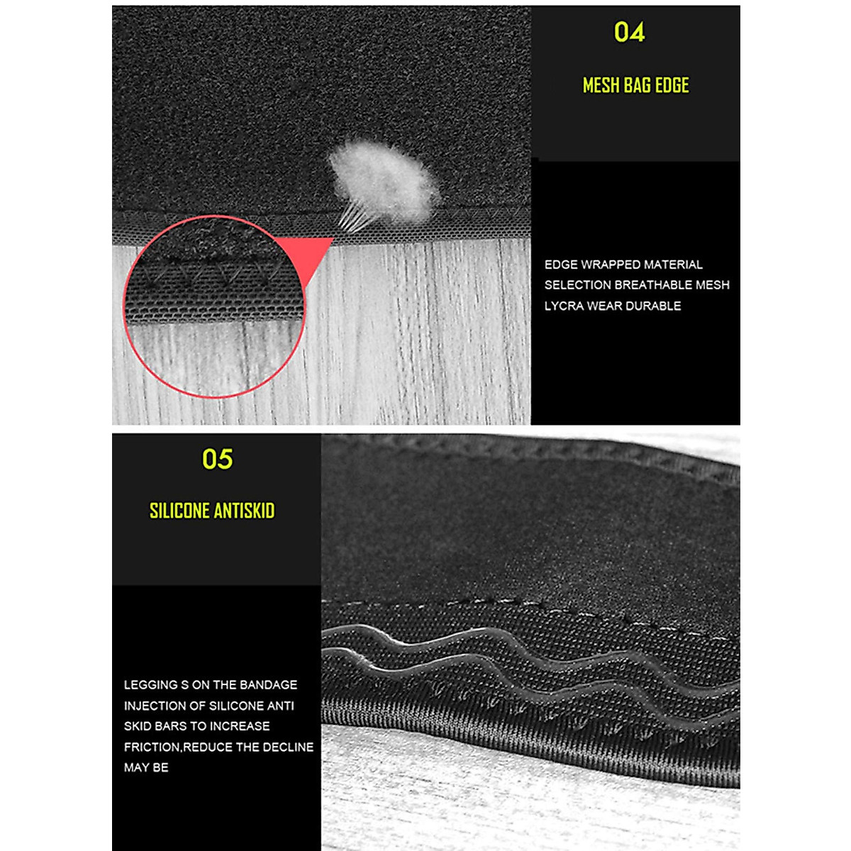 Mcolics Compression Thigh Recovery Sleeve for Hamstring Pain, Groin Pain, & Quad Support - Guaranteed to Speed up Recovery & Relieve Pain and Soreness - Great for Running & All Sports! (1 Sleeve)