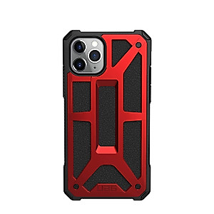 URBAN ARMOR GEAR UAG Designed for iPhone 11 Pro [5.8-inch Screen] Monarch Feather-Light Rugged [Crimson] Military Drop Tested iPhone Case