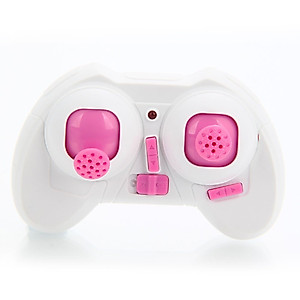 Cheerson CX-10 4CH 2.4GHz 6 Axis Gyro LED Rechargeable Mini Nano RC UFO Quadcopter - Pink