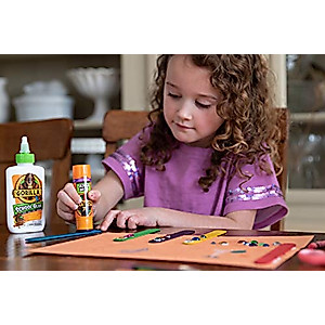 Gorilla Kids Disappearing Purple Glue Sticks, Two 6 Gram Sticks, (Pack of 1)