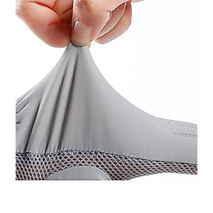 Reflective Mesh Driving Gloves for Women Summer Anti-UV Protection Sunscreen 2 Fingers Flip Touchscreen Cooling Breathable Gloves Cycling Riding Full Palm Sport Non-Slip Grip Motorcycle Golf Mittens