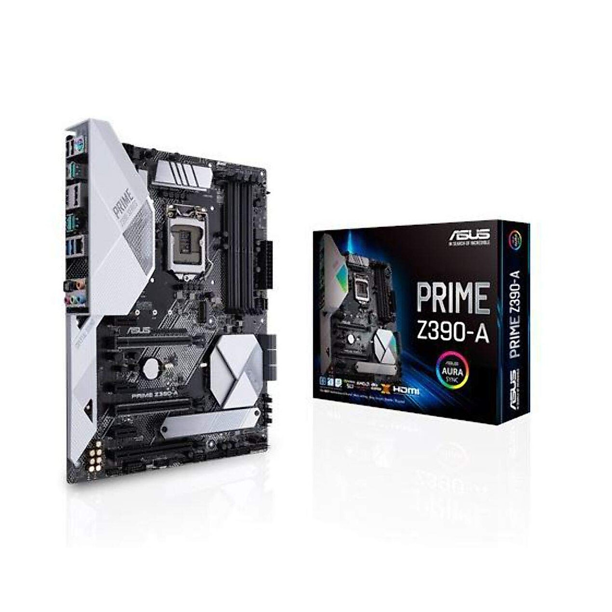 ASUS Prime Z390-A LGA1151 (Intel 8th and 9th Gen) ATX DDR4 DP HDMI M.2 USB 3.1 Gen2 Gigabit LAN Motherboard, Black