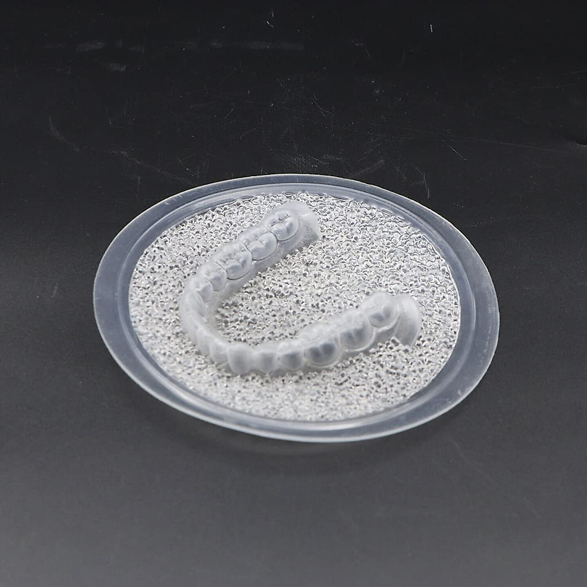 TEPTOARCH Lab Orthodontic Splint Retainer Slice Vacuum Forming Sheet Round Hard/Soft 0.8/1.0/1.5mm Splint Thermoforming Material (1.0mm Hard)